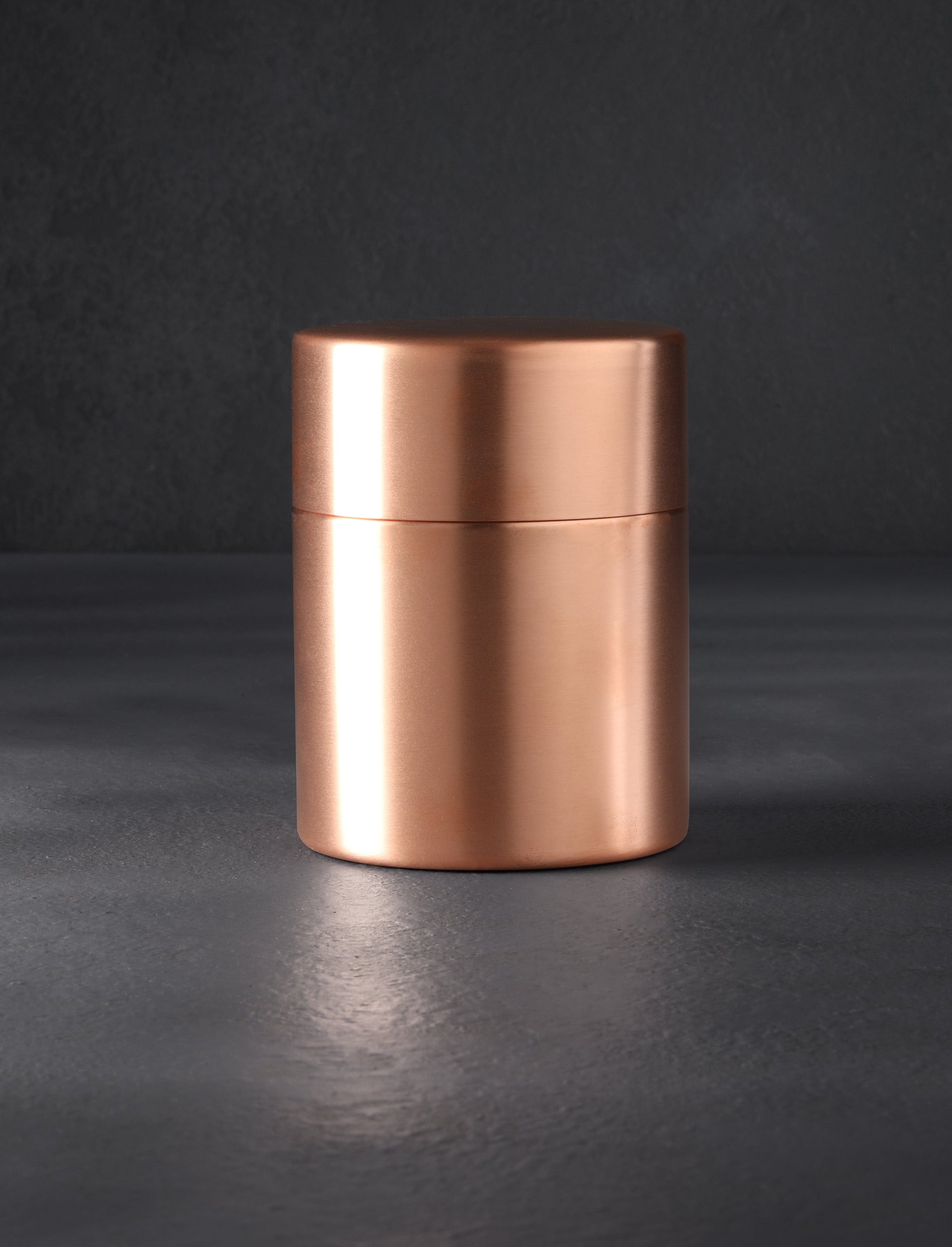 Azmaya Copper Tea Canister | Eatingtools.com