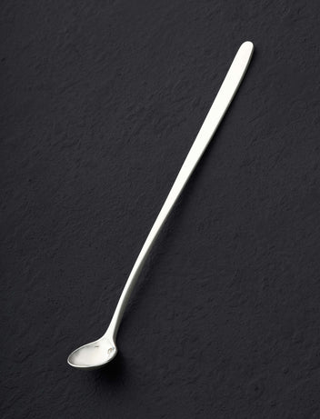 Petite Round Sterling Silver Bar Spoon – Eatingtools