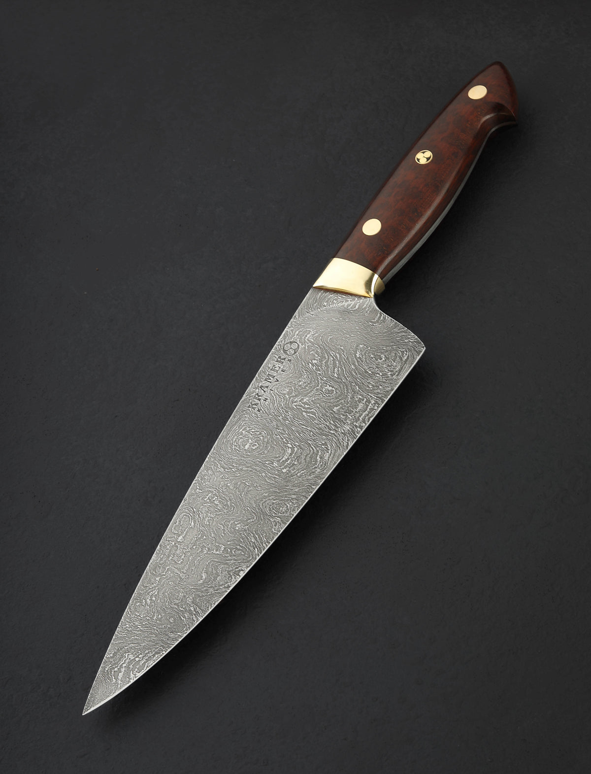 Bob Kramer Firestorm Chef 200mm | Eatingtools.com