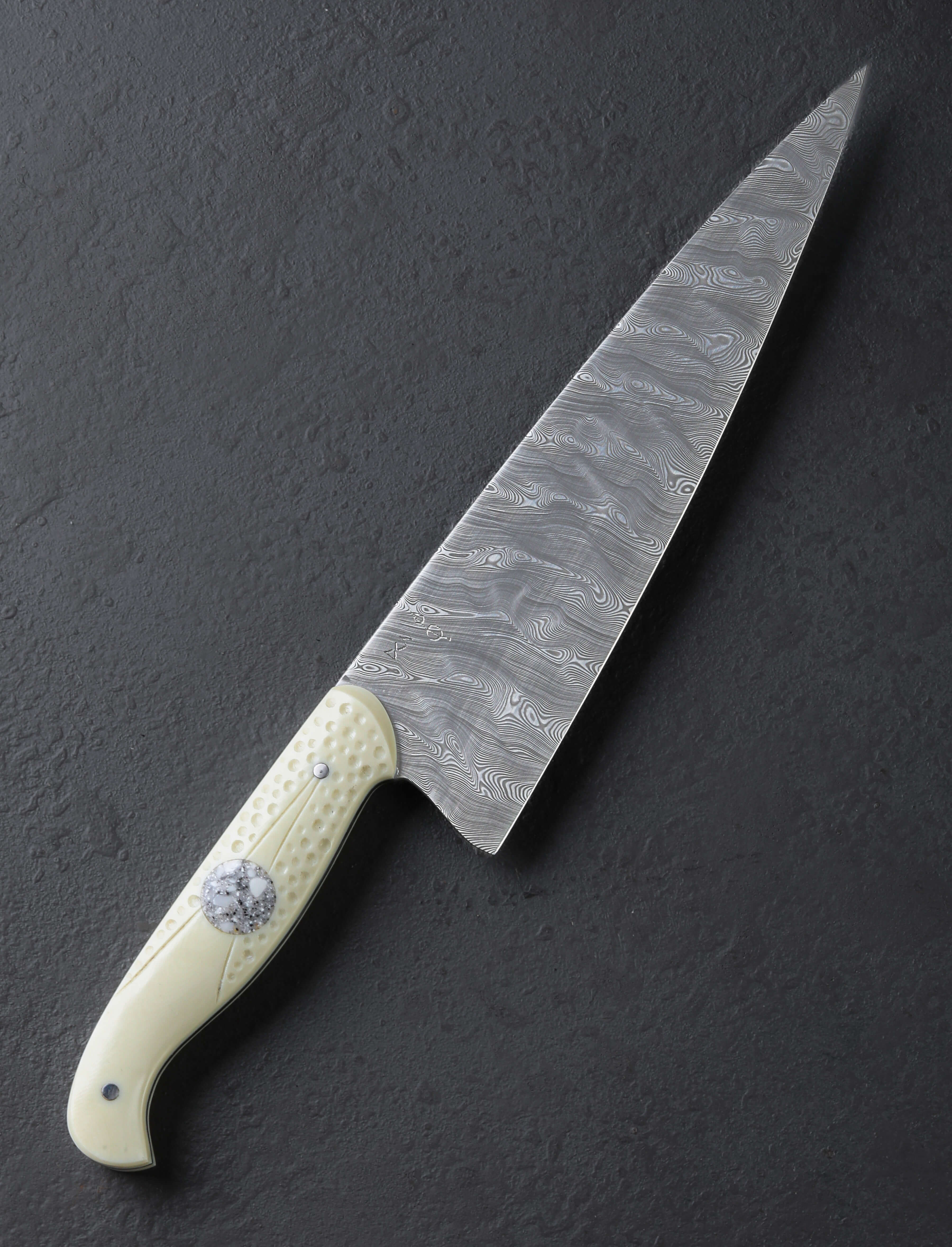 French Lunar Damasteel Chef 206mm | Eatingtools