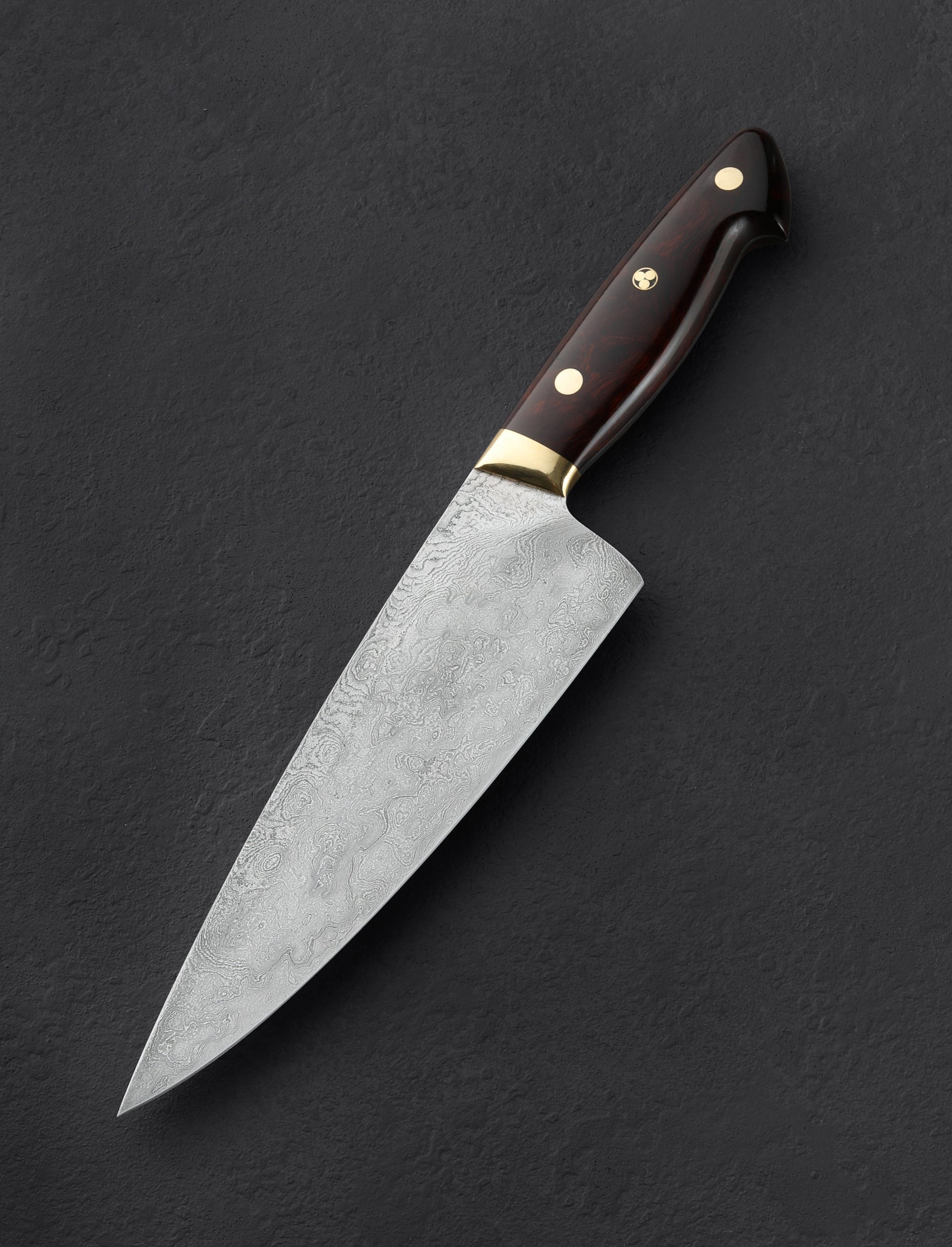 Bob Kramer Damascus Chef 205mm | Eatingtools.com