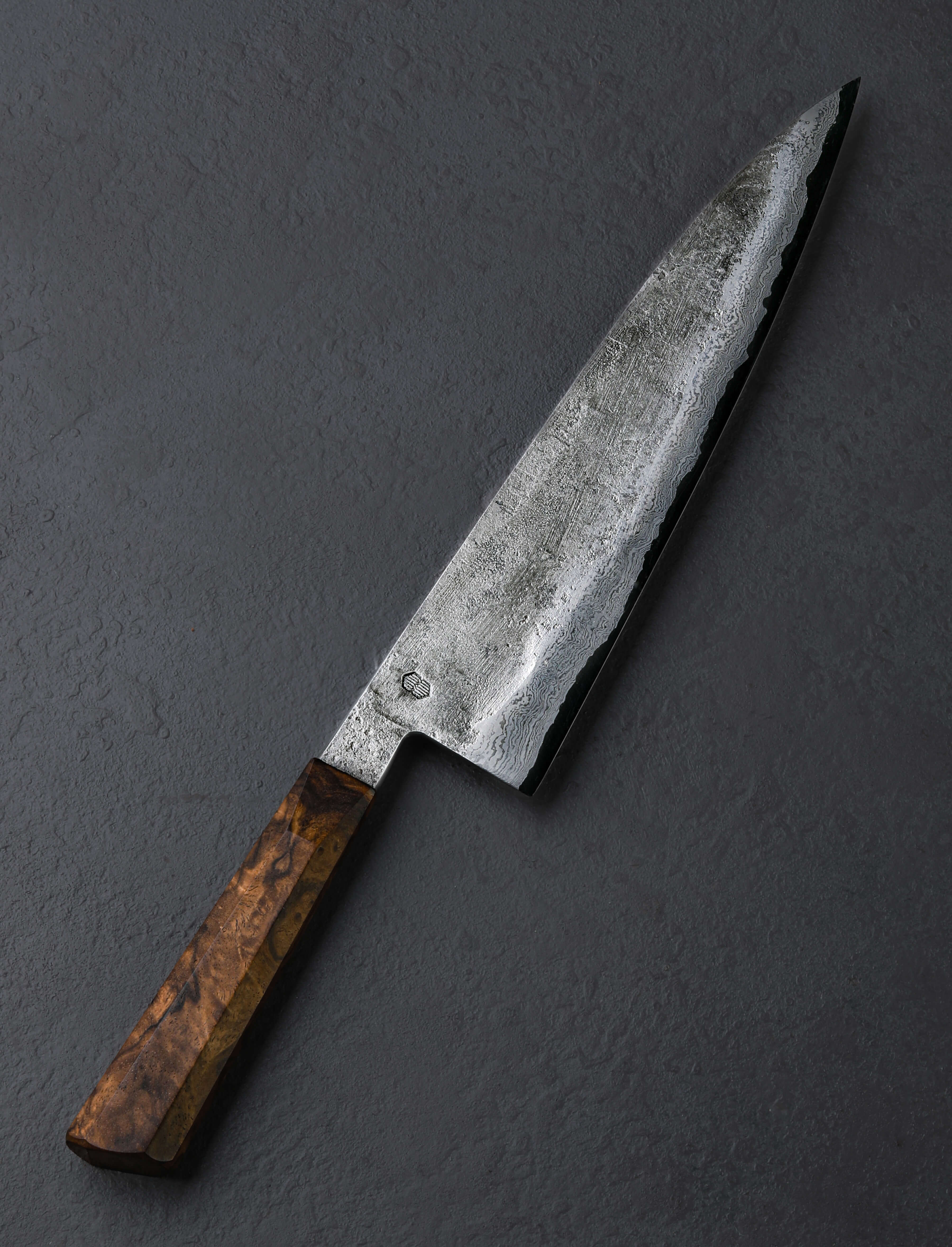 Suminagashi Walnut Gyuto 228mm | Eatingtools