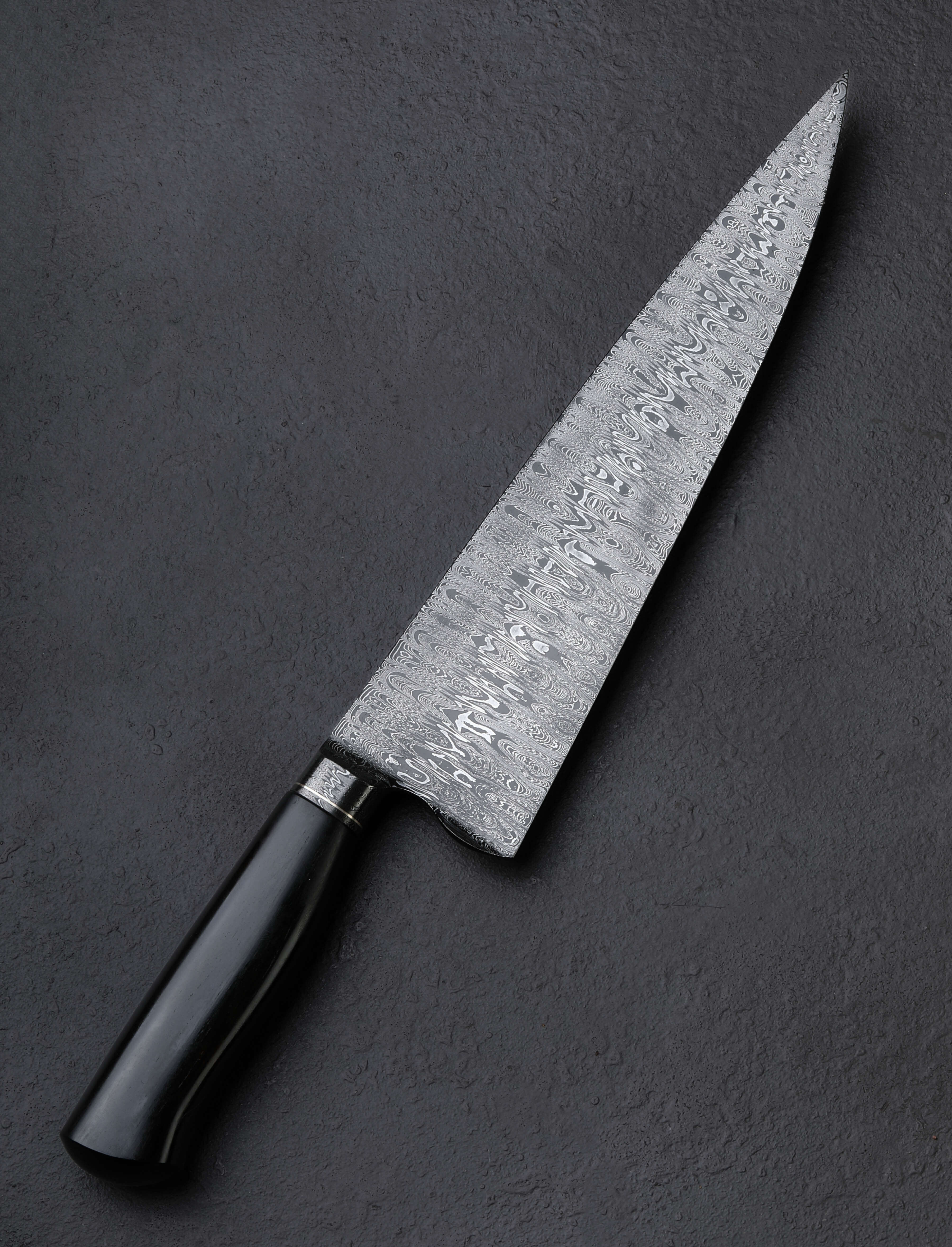 Porto Silver Line Damascus Chef 253mm | Eatingtools