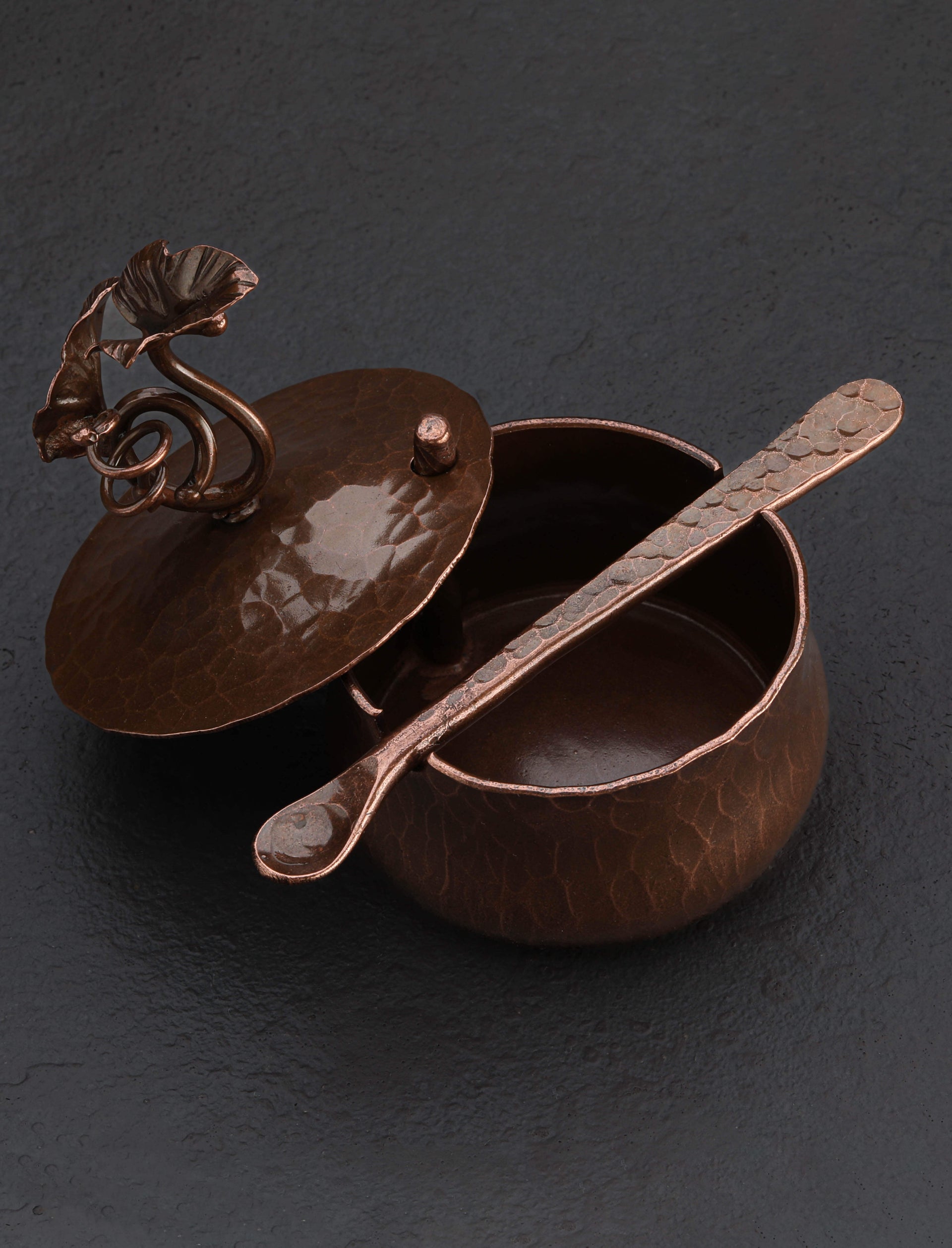 Copper Vine Salt Cellar | Eatingtools.com