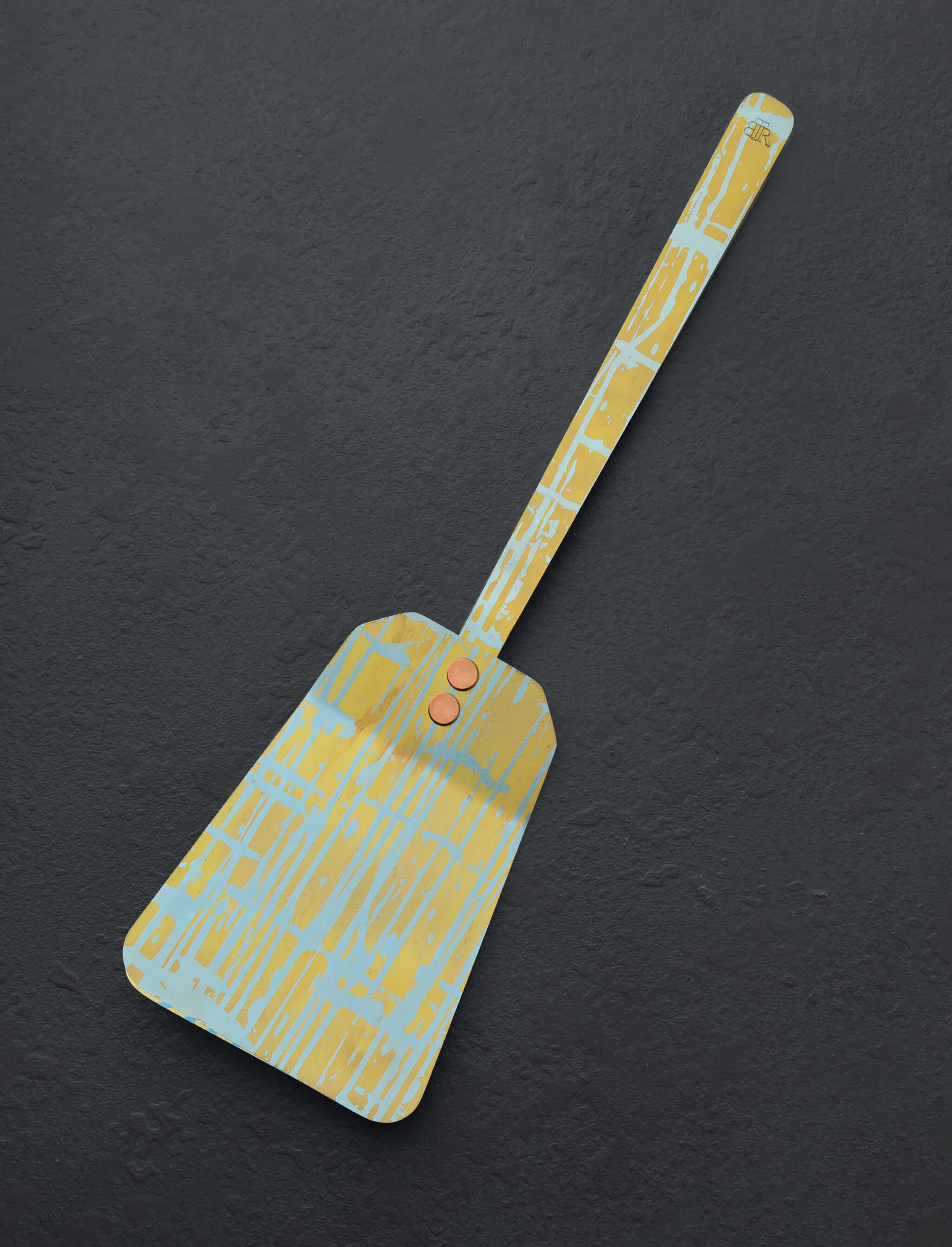 Deluxe Wide-Head Titanium Spatula | Eatingtools.com