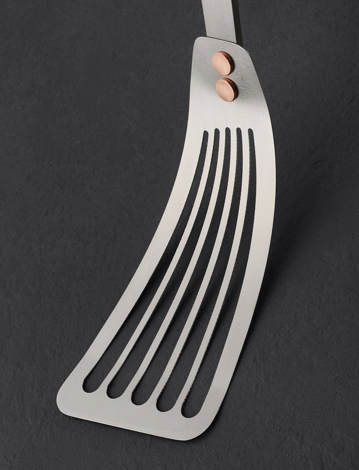 TiSpats Titanium Fish Spatula | Eatingtools.com