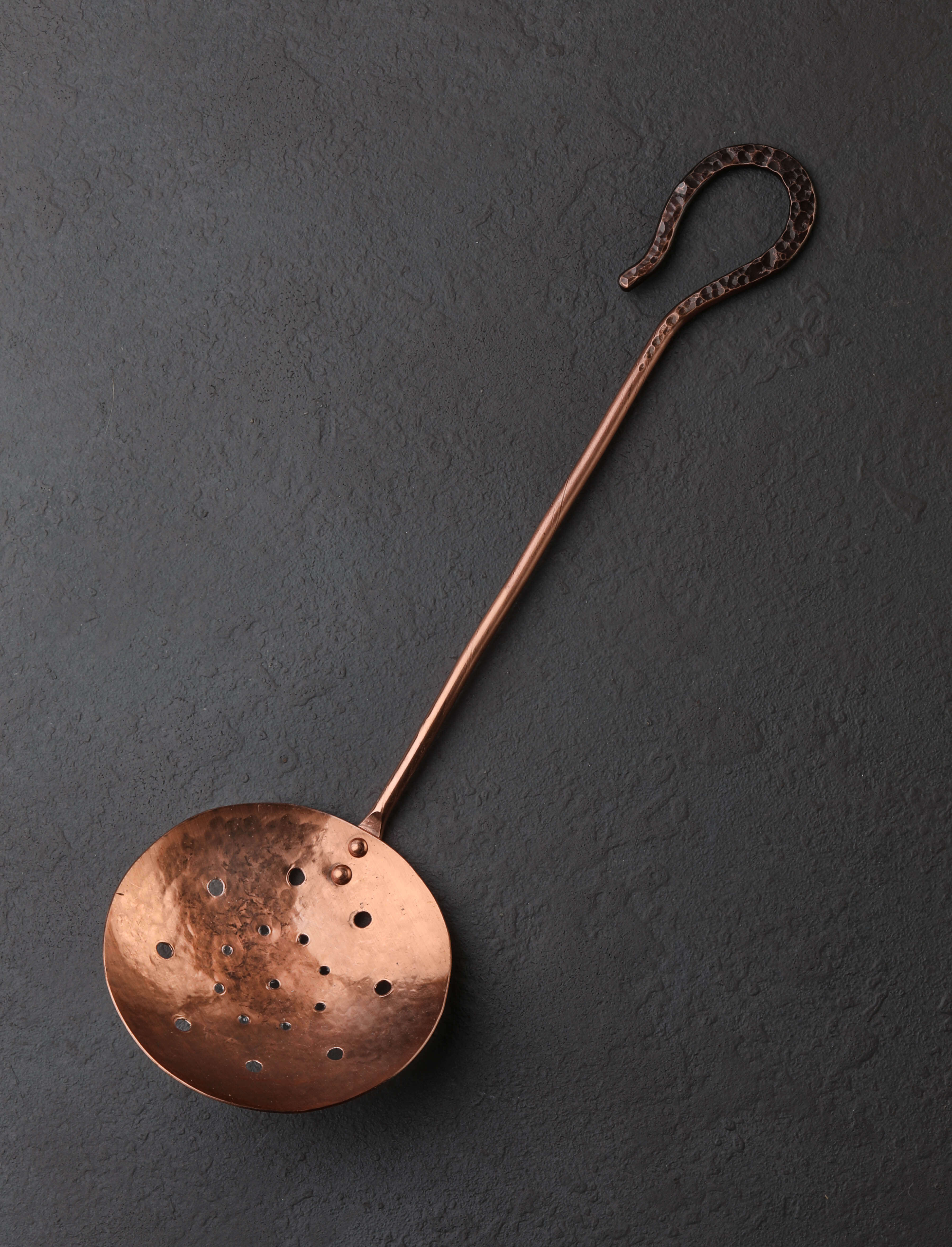Copper Crook Strainer | Eatingtools