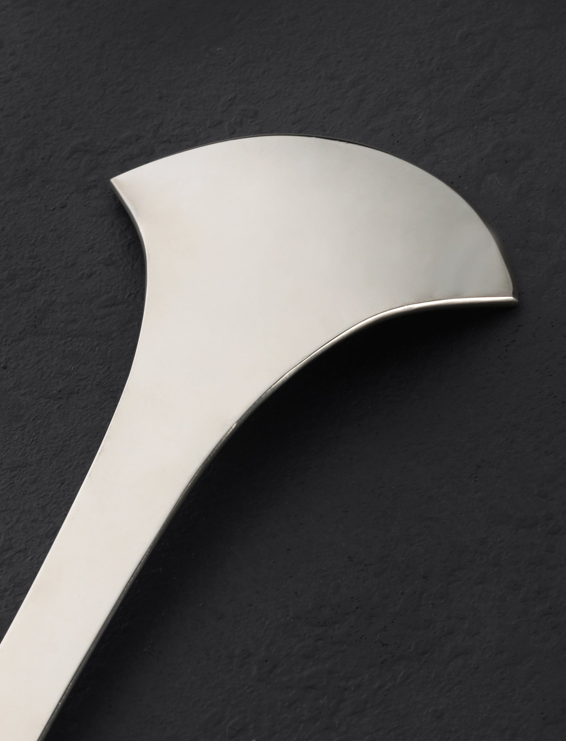 Sculpted Steel Rice Paddles | Eatingtools.com