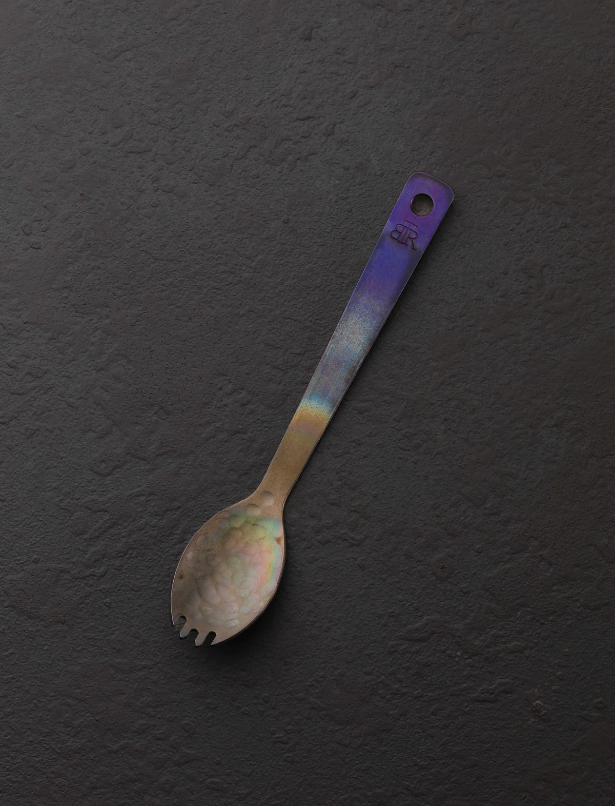 Hand-Forged Titanium Spork | Eatingtools