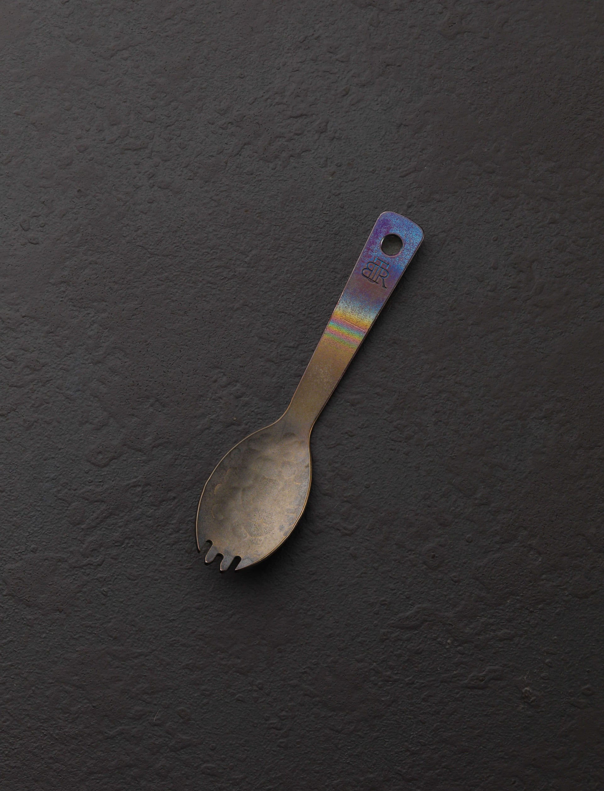 Hand-Forged Titanium Spork | Eatingtools