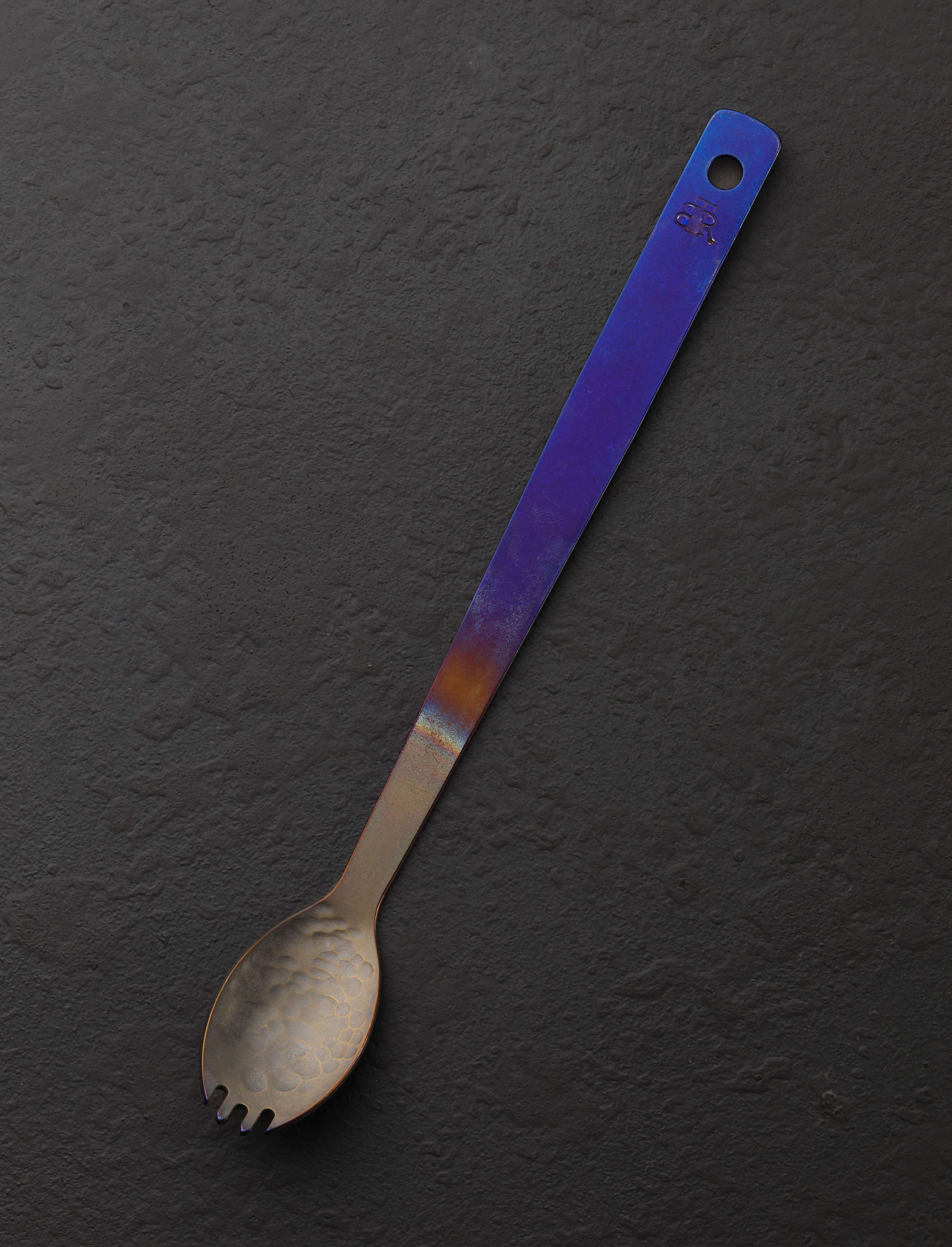 Hand-Forged Titanium Spork | Eatingtools
