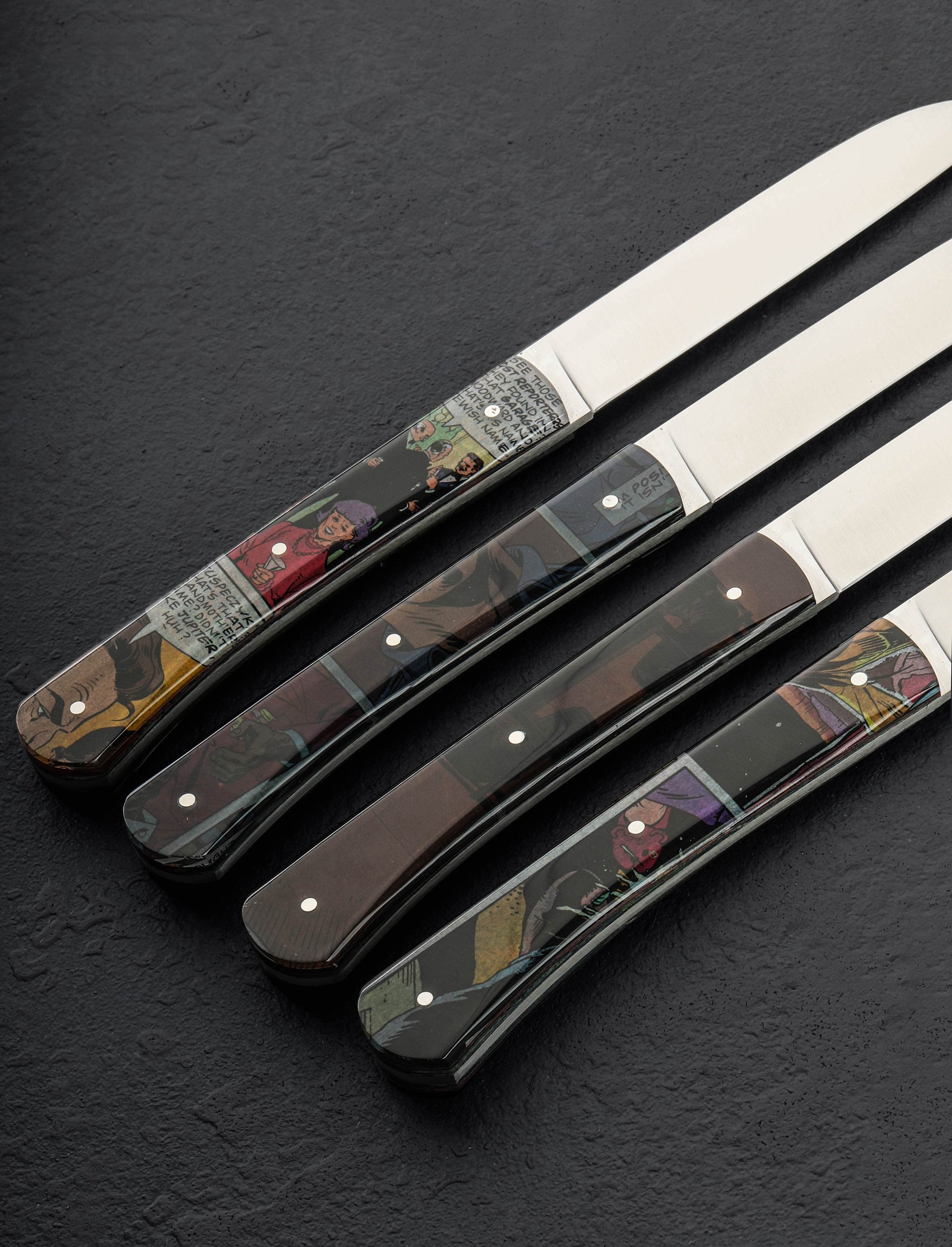 Comic Book Table Knife Set | Eatingtools